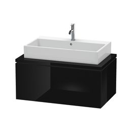 Duravit Waschtischunterschrank L-Cube 92x54,7cm, sw hgl, f&uuml;r Konsole, 1 Auszug (LC581304040)