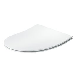 Duravit WC-Sitz D-shaped m Abs, abn., 42,1cm, Uni, Scha. ES, we. (0023290000)