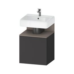 Duravit Waschtischunterschrank Qatego 49x42x64,5cm, 1 T, T. re, bas. m/Grap ma (QA4077R43490000)