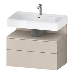Duravit Waschtischunterschrank Qatego 79x47x59cm, T m, 1 Kast, m Nischenb (QA4394083830010)