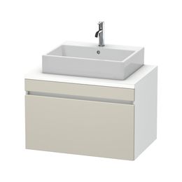Duravit Waschtischunterschrank DuraStyle 80x54,8cm, tau/we ma, f Kons, 1 Auszug (DS531209118)