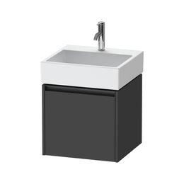 Duravit Waschtischunterschrank Ketho.2 48,4x46cm, graph ma, 1 Ausz., wandh&auml;ngend (K25074049490000)