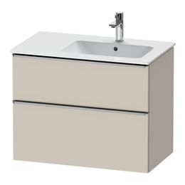 Duravit Waschtischunterschrank D-Neo 81x46,2cm, 1 Kast, B re, ES geb/Taupe ma (DE4367070910000)