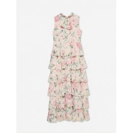 V&eacute;ro Moda Vero Moda Kleid 'VMFelicia' Damen Gr&ouml;&szlig;e 38 gr&uuml;n / pastellgr&uuml;n / pastellpink / hellpink Winterkleid