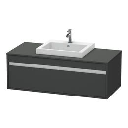 Duravit Waschtischunterschrank Ketho 120x55cm, gr m, f EWT m, 1 Ausz., wandh&auml;ngend (KT679604949)
