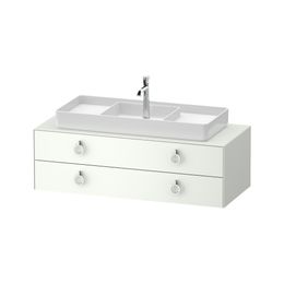 Duravit Waschtischunterschrank White Tulip 130x55cm, B mi, w m, k Ein/m Beleuchtung (WT4992M36360010)