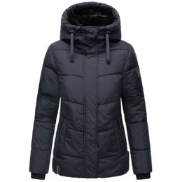 Steppjacke Navahoo "Steppjacke Sag ja XIV", Damen, Gr. M, blau (navy), Obermaterial: 100% Polyester PES. Obermaterial: Futter: 100% Polyester PES. 100% Polyester PES., Jacken Steppjacke
