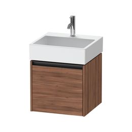 Duravit Waschtischunterschrank Ketho.2 48,4x46cm, Nussb Nat, 1 Ausz., wandh&auml;ngend (K25074079790000)