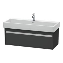 Duravit Waschtischunterschrank Ketho 115x44cm, graph ma, 1 Ausz., wandh&auml;ngend (KT668904949)