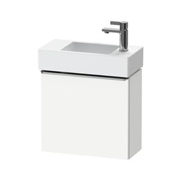 Duravit Waschtischunterschrank D-Neo 48,4x22,2x44cm, 1 T&uuml;r, An R, ES geb/w ma (DE4219R70180000)