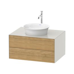 Duravit Waschtischunterschrank White Tulip 80x55cm, E N m/n w m, 2 La, 1 Pl, wandh&auml;ngend (WT49850H539)