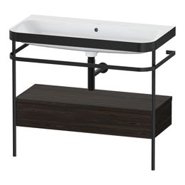 Duravit M&ouml;belwaschtisch-Kombi Happy D.2 Plus 97,5x49cm, o HL, N geb, m Konso, 1 Lad (HP4743N6969)