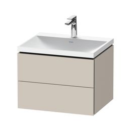 Duravit M&ouml;bel-Set L-Cube 60x48x48cm, m Hahnl., Tau ma, 2 Schub. (LC6950O91910000)