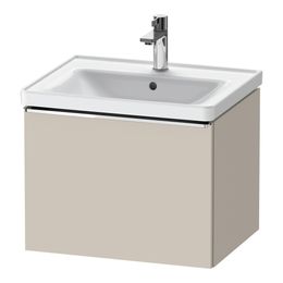 Duravit Waschtischunterschrank D-Neo 58,4x45,2x44cm, 1 A, wandh&auml;ngend, chr/Taup ma (DE4249010910000)
