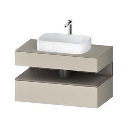 Duravit Waschtischunterschrank Qatego 100x55x60cm, ba m/ta m, Pl, Nischenb (QA4731043830010)