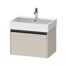 Duravit Waschtischunterschrank Ketho.2 68,4x46cm, Tau ma, 1 Auszug, wandh&auml;ngend (K25076091910000)