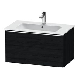 Duravit Waschtischunterschrank D-Neo 81x46,2cm, chr/Eiche sw, 1 Ausz., wandh&auml;ngend (DE4262010160000)