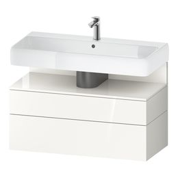 Duravit Waschtischunterschrank Qatego 99x47x59cm, w g, 1 Kast, m Nischenb (QA4395022220010)