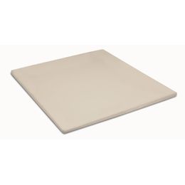 Spannbettlaken Cinderella "Jersey", beige (heller sand), B:160cm, Jersey, Obermaterial: 100% Baumwolle, Bettlaken, Spannbettlaken, B&uuml;gel- und kn&ouml;tchenfrei