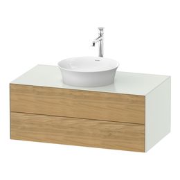 Duravit Waschtischunterschrank White Tulip 100x55cm, E N m/w m, 2 La, 1 Pl, wandh&auml;ngend (WT49860H536)