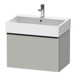 Duravit Waschtischunterschrank D-Neo 68,4x44,2cm, sw/gr ma, 1 Ausz., wandh&auml;ngend (DE42720BD070000)
