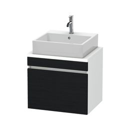 Duravit Waschtischunterschrank Com DuraStyle 60x47,8cm, Ei sw/we ma, f Kons, 1 Auszug (DS530001618)