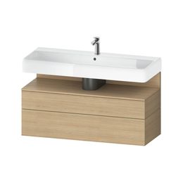 Duravit Waschtischunterschrank Qatego 119x47x59cm, E N, 1 Kast, m Nischenb (QA4396030300010)