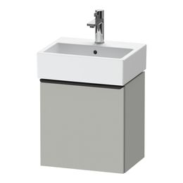 Duravit Waschtischunterschrank D-Neo 43,4x32,2x44cm, 1 T&uuml;r, An L, sw/gr ma (DE4217LBD070000)