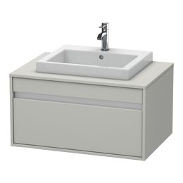 Duravit Waschtischunterschrank Ketho 80x55cm, bg m, f EWT m, 1 Ausz., wandh&auml;ngend (KT679400707)