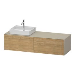 Duravit Waschtischunterschrank White Tulip 160x55cm, Be L, E N tau sm, k Ei/o IB (WT4864LH5600000)