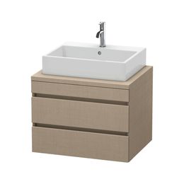 Duravit Waschtischunterschrank DuraStyle 70x54,8cm, lei, f Konsole, 2 Schubk&auml;sten (DS531607575)