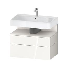 Duravit Waschtischunterschrank Qatego 79x47x59cm, w m/we g, 1 Kast, 1 Ausz. (QA4394084220000)