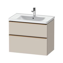 Duravit Waschtischunterschrank D-Neo 78,4x45,2cm, b geb/Ta m, 1 Kast, 1 Ausz. (DE4355004910000)