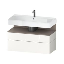Duravit Waschtischunterschrank Qatego 99x47x59cm, ba m/we g, 1 Kast, 1 Ausz. (QA4395043220000)