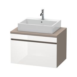 Duravit Waschtischunterschrank DuraStyle 80x54,8cm, we. hg/b ma, f Kons, 1 Auszug (DS531202243)