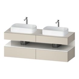 Duravit Waschtischunterschrank Qatego 160x55x60cm, w g/tau m, Pl, B bs, B (QA4779022830010)