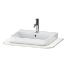 Duravit Waschtisch-Konsole Happy D.2 Plus 65x48cm, m 1 Ausschn, Nord we seidenmatt (HP031B03939)