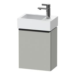 Duravit Waschtischunterschrank D-Neo 36,4x22,2x44cm, 1 T&uuml;r, An L, sw/gr ma (DE4218LBD070000)