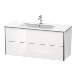 Duravit Waschtischunterschrank XSquare 121x47,8cm, st-g m, 2 Schubk., wandh&auml;ngend (XS417409292)