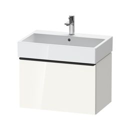 Duravit Waschtischunterschrank D-Neo 68,4x44,2cm, sw/w hgl, 1 Ausz., wandh&auml;ngend (DE42720BD220000)