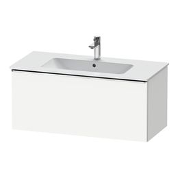 Duravit Waschtischunterschrank D-Neo 101x46,2cm, chr/we ma, 1 Ausz., wandh&auml;ngend (DE4263010180000)