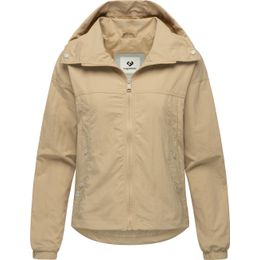 Outdoorjacke Ragwear "&Uuml;bergangsjacke Cerys", Damen, Gr. S, beige (sand), Obermaterial: 100% Nylon NY. Obermaterial: Futter: 100% Polyester PES., Jacken Outdoorjacke