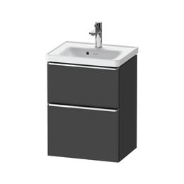 Duravit Waschtischunterschrank D-Neo 48,4x37,2x62,5cm, 1 Schubk., chr/Grap ma (DE4350010490000)