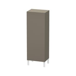 Duravit Halbhochschrank L-Cube 50x36,3x132cm, T&uuml;r li, flan. Gr s-matt (LC1179L9090)