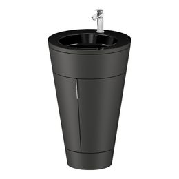 Duravit Waschtischunterschrank c-bonded Set Starck 1 56x86,4x60,5cm, st, G chr, graph s-matt (S19515O10580000)
