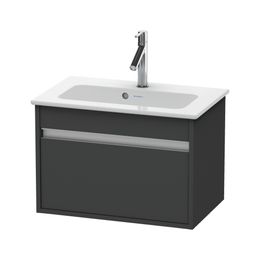 Duravit Waschtischunterschrank Ketho Compact 60x38,5cm, graph ma, 1 Ausz., wandh&auml;ngend (KT642204949)