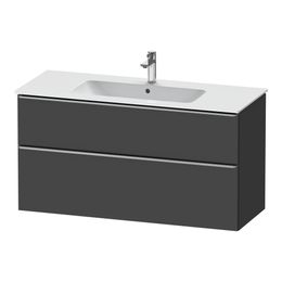 Duravit Waschtischunterschrank D-Neo 121x46,2cm, ES geb/Gra m, 1 Kast, 1 A (DE4364070490000)