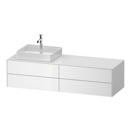 Duravit Waschtischunterschrank White Tulip 160x55cm, Be L, w g, k Ei/m Beleucht. (WT4867L85850010)