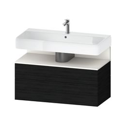 Duravit Waschtischunterschrank Qatego 99x47x59cm, w m/E s, 1 Kast, m Nischenb (QA4395084160010)
