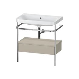 Duravit M&ouml;belwaschtisch-Kombi Happy D.2 Plus 77,5x49cm, o HL, T m, m Kons, 1 Lad (HP4842N6060)